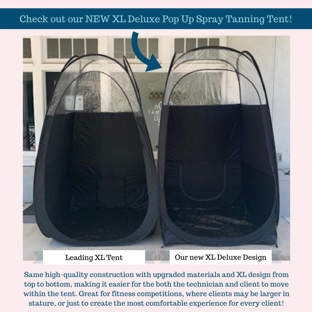 Titan XL Pop Up Spray Tanning Tent – The Sunless Store